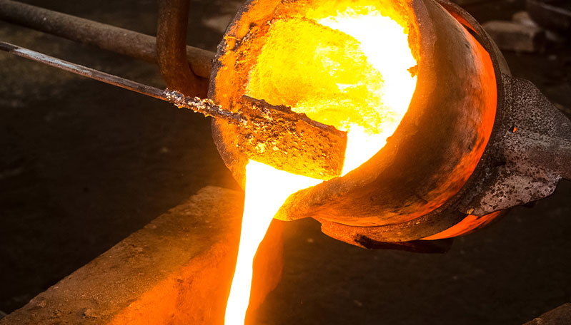 Molten Metal Temperature Analysis Products | SYSCON Sensors